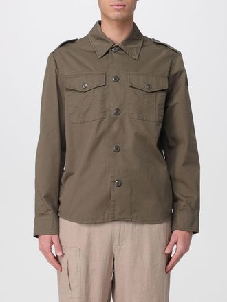 Blauer Chemise Homme couleur Vert