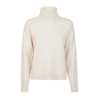 Eleventy Gerippter Rollkragenpullover - - Knitwear - Damen - Beige - M