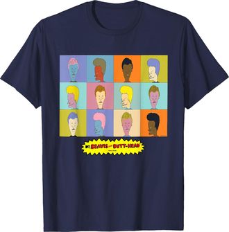 Beavis And Butt-Head Pop Art T-Shirt