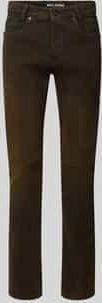 M.A.C Tapered Fit Jeans mit Used Look Modell ARNE PIPE
