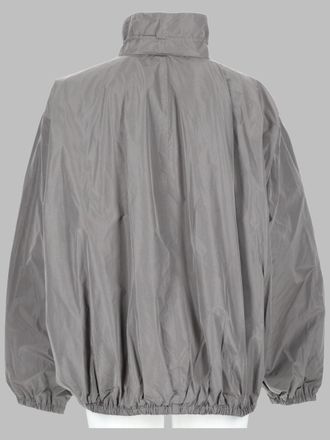 Alexander Wang Oversized Zip Jacket - Gray