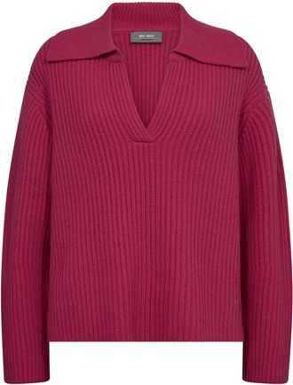 Mos Mosh MOS Mosh, Femme, Pulls, Rouge, Taille: 36 FR V-neck Tricots