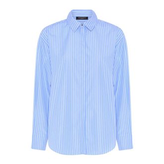 Bruuns Bazaar Femme, Blouses et Chemises, Bleu, Taille: 44 FR MesquiteBBBela shirt
