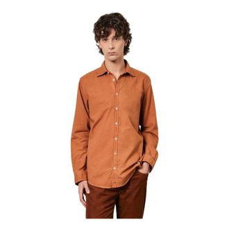 Massimo Alba Genova - - Shirts - Herren - Orange - XL