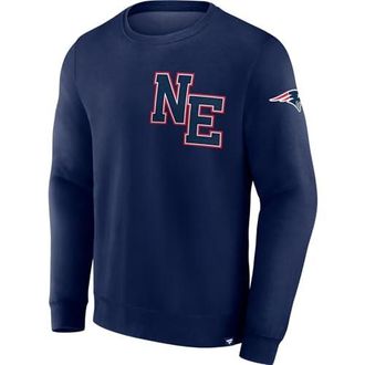 Fanatics New England Patriots Varsity Letter NFL Fleece Pollover