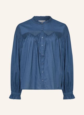 BA&SH Ba&Sh Bluse Tonia Mit R&uuml;schen blau