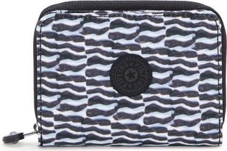 Kipling Money Love Portefeuille Moyen, Holiday Waves (Bleu)