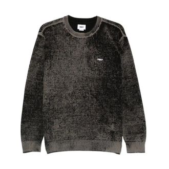 Obey Homme, Pulls, Noir, Taille: M Pull Effet Spray