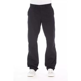 Alpha Studio Blaue Baumwollhose f&uuml;r Herren - - Trousers - Herren - Blau - M