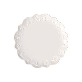 Villeroy & Boch Toys Delight Royal Classic Assiette Plate Blanc, Garanti Lave-Vaisselle, Compatible Micro-Ondes, Plat Blanc, Assiette De Noel, Plat De Noel, Porcelain