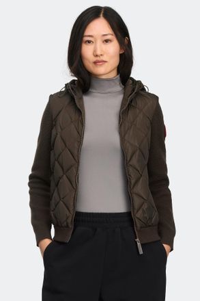 Canada Goose Gesteppte HyBridge Strick-Kapuzenjacke