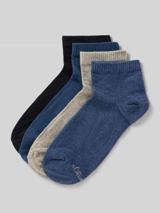 s.Oliver Red Label Socken aus Baumwoll-Mix im 4er-Pack