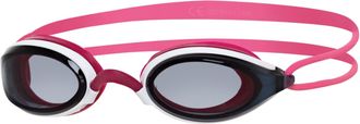 Zoggs Fusion Air Schwimmbrille Erwachsene, Herren und Damen - Komfort-Air-Dichtung, Antibeschlag, UV-Schutz, Weites Sichtfeld, Nasensteg Austauschbar, Rauch