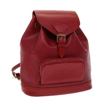 Louis Vuitton Pre-owned Epi Leder Rucksack - - Pre-owned - Damen - Rot - ONE SIZE