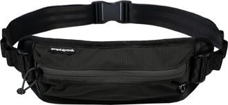 Amphipod FKT Minimalistischer Trail-G&uuml;rtel, leicht, atmungsaktiv, f&uuml;r Trail- und Stra&szlig;enlauf-H&uuml;fttasche, Aufbewahrungsg&uuml;rtel f&uuml;r Damen und Herren, Schwarz/Onyx
