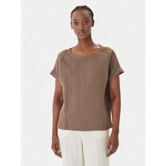 Marella T-Shirt Emme by Marella Geyser 2615111132 Braun Regular Fit