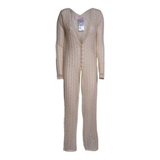Circus Hotel Damen, Jumpsuits & Playsuits, Beige, SGr&ouml;&szlig;e