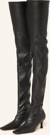 Proenza Schouler Overknee-Stiefel schwarz
