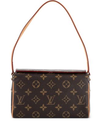 Louis Vuitton Recital Handbag Monogram Canvas shoulder bag - Braun