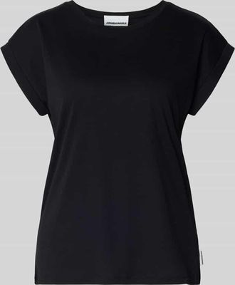 Armedangels T-Shirt mit geripptem Rundhalsausschnitt Modell JILAANA