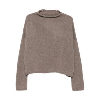 Lisa Yang Femme, Pulls, Brun, Taille: 38 FR Lisa Yang Pulls