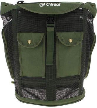 Chiruca 4583901 Rucksack f&uuml;r Sammlung der Pilze, Unisex Erwachsene, gr&uuml;n, L