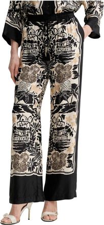 Ermanno Scervino Femme, Pantalons, Multicolore, Taille: 36 FR Pantalon large