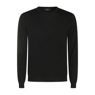 Zanone Pull col rond Slim fit Flexwool - Homme - Pulls - Vert - Taille: L