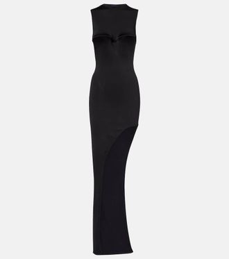 Jean Paul Gaultier Robe longue en jersey