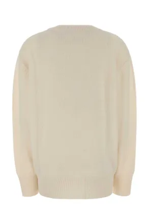 Blumarine Womens Maglia Stampa Cardo Multiperla Maglieria Exterior: Wool Nylon Sweater