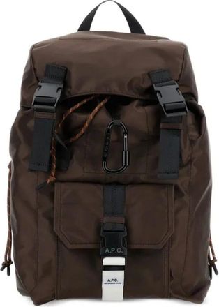 A.P.C. A.p.c., Homme, Sacs, Brun, Taille: ONE Size Sac &agrave; Dos Trek