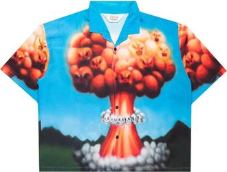 Brain Dead Homme, Chemises, Multicolore, Taille: M T-shirt Explosion