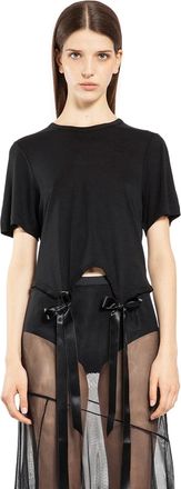 Simone Rocha Easy T-Shirt with Bow tails