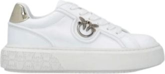 Pinko Pinko, Femme, Chaussures, Blanc, Taille: 39 EU Yoko 06 Baskets
