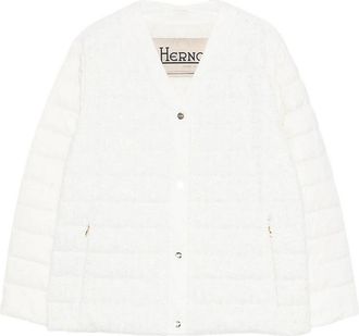 Herno Blouson Rembourr&eacute; - Blanc