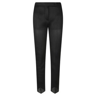 Max Mara Femme, Pantalons, Noir, Taille: 40 FR Pantalon Slim