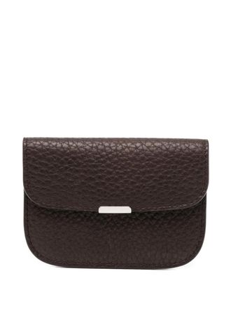 Christophe Lemaire porte-cartes Soft Tab - Marron