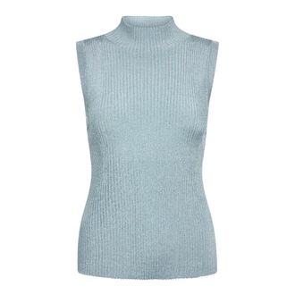 Mos Mosh MOS Mosh - Haut en maille sans manches - Femme - Tops - Bleu - Taille: 42 FR