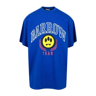 Barrow Logo T-Shirt - - Tops - Herren - Blau - L