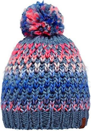Barts Bonnet a Pompon Nicole Barts chapeau a pompon bonnet en tricot (taille unique - bleu)