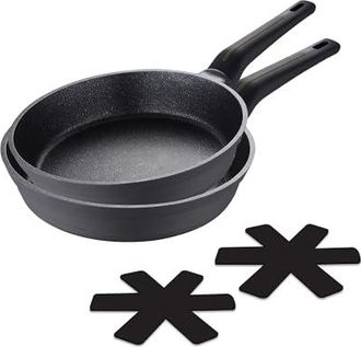 San Ignacio Set von 2 Pfannen &Oslash;20&Oslash;24cm mit Bistro-Sch&uuml;tzern San Ignacio