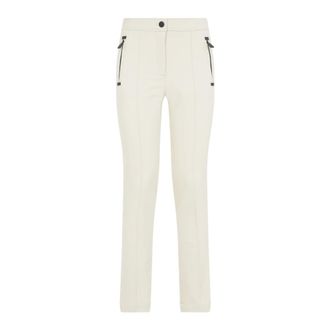 Moncler Femme, Pantalons, Beige, Taille: 38 FR Pantalon en twill