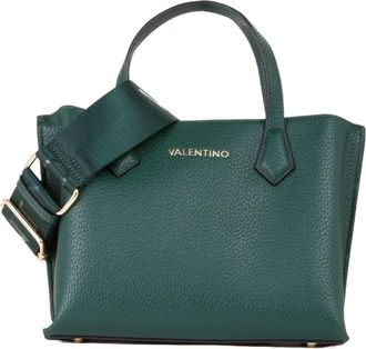 Valentino Handtasche Umh&auml;ngetasche Fall Re Shopping Bag Bosco dunkelgr&uuml;n