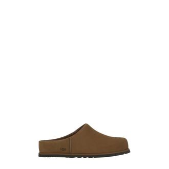 UGG Ugg, Homme, Chaussures, Brun, Taille: 42 EU Leather Sabot