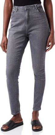 Only Carmakoma Damen Carlaola Hw Sk Jea Bb Azg870 Noos, Grey Denim, 54W / 30L