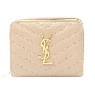 Saint Laurent Pre-owned Paris Monogram Wallet - - Pre-owned - Damen - Beige - ONE SIZE