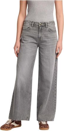 Kocca Femme, Jeans, Gris, Taille: 46 FR Pantaloni in cotone gamba dritta
