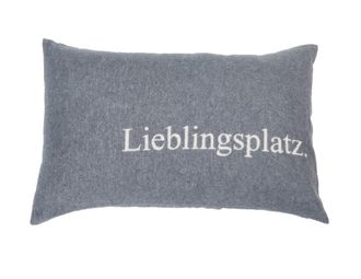 David Fussenegger Fussenegger Kissenh&uuml;lle Lieblingsplatz grau 40/60cm