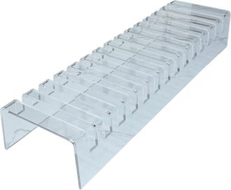 Generic Fliesenst&auml;nder, 14-stufiger Acryl-Ausstellungsst&auml;nder, Bodenfliesen-Aufbewahrungsst&auml;nder, for Ausstellungsr&auml;ume In Gesch&auml;ften, Platzsparend(Color 3)