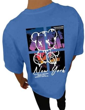 Generic T-Shirts pour Hommes Tee Shirt Homme Regular Fit T-Shirt D&eacute;contract&eacute; Coton Golf Couleur Unie Doux Extensible Cadeaux Fashion Cool